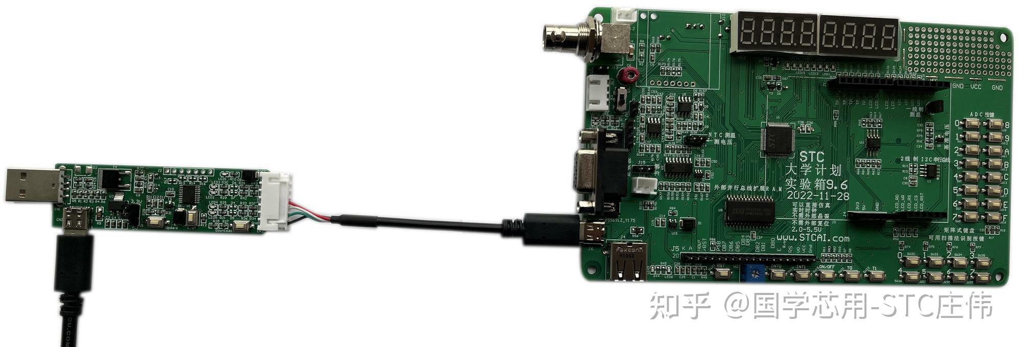 用STC一箭双雕之USB转双串口仿真STC8系列MCU - 知乎