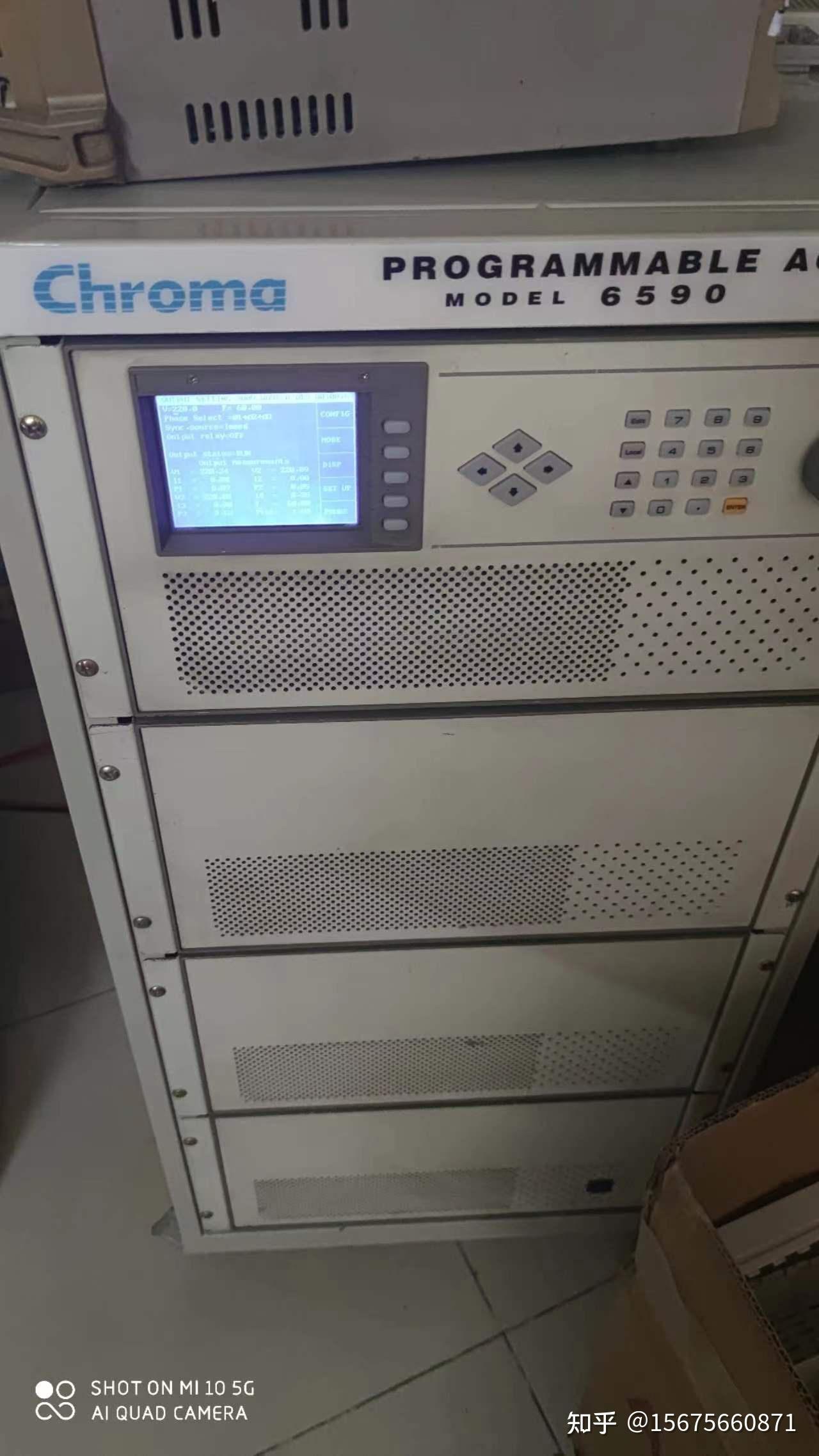 Chroma致茂6590可编程交流电源 - 知乎
