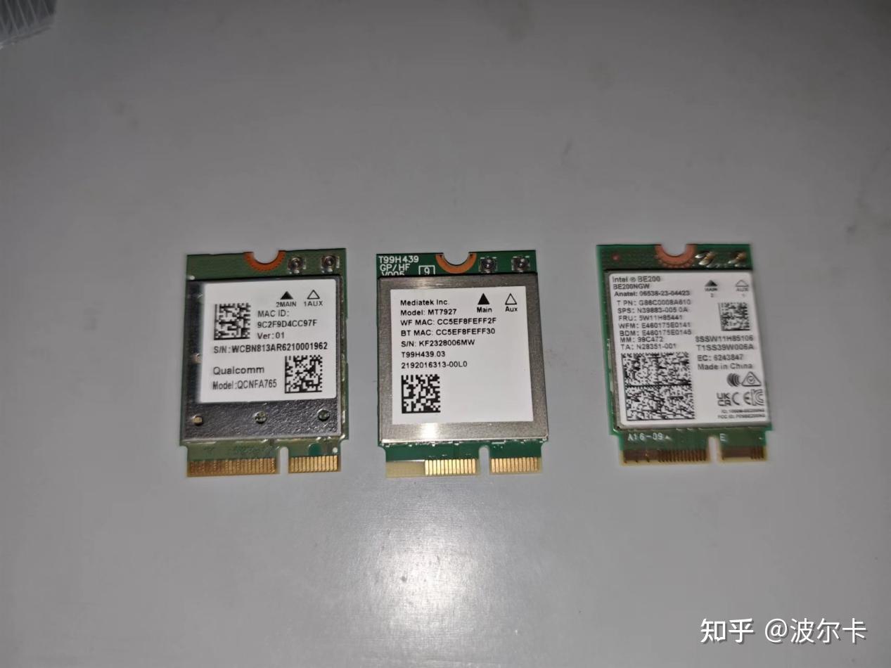 MT7927(RZ738)，BE200实测，wifi7网卡即使配wifi6路由，一样稳压上代产品 - 知乎