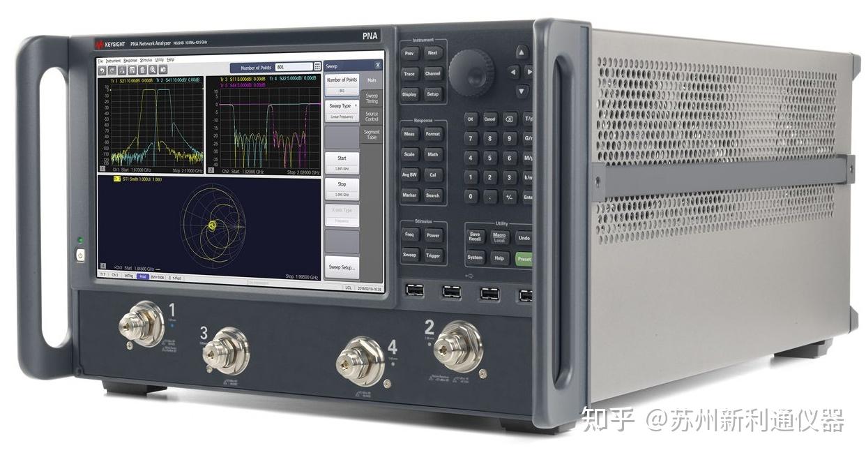 N5224B PNA 微波网络分析仪，900 Hz/10 MHz 至 43.5 GHz - 知乎