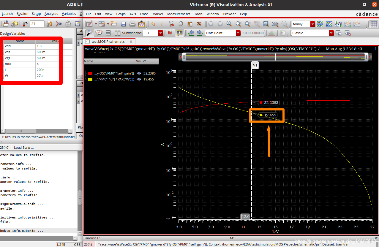 用Cadence 结合gm/id方法设计有源负载差动对（五管OTA）运放 - 知乎