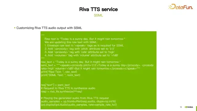 利用 NVIDIA Riva 快速部署企业级中文语音 AI 服务并进行优化加速 - 知乎
