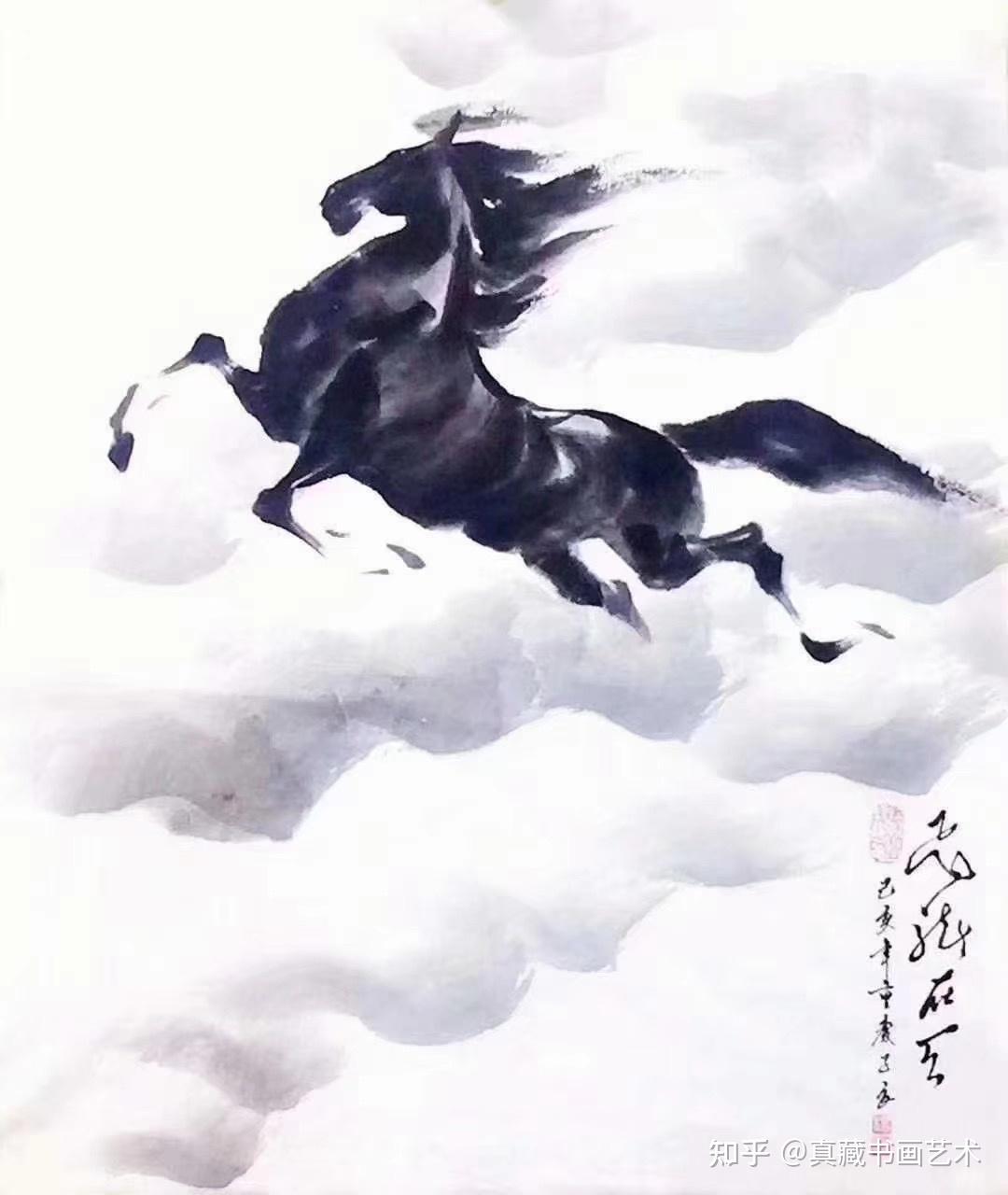 画马名家——杨子良老师国画作品欣赏交流 - 知乎