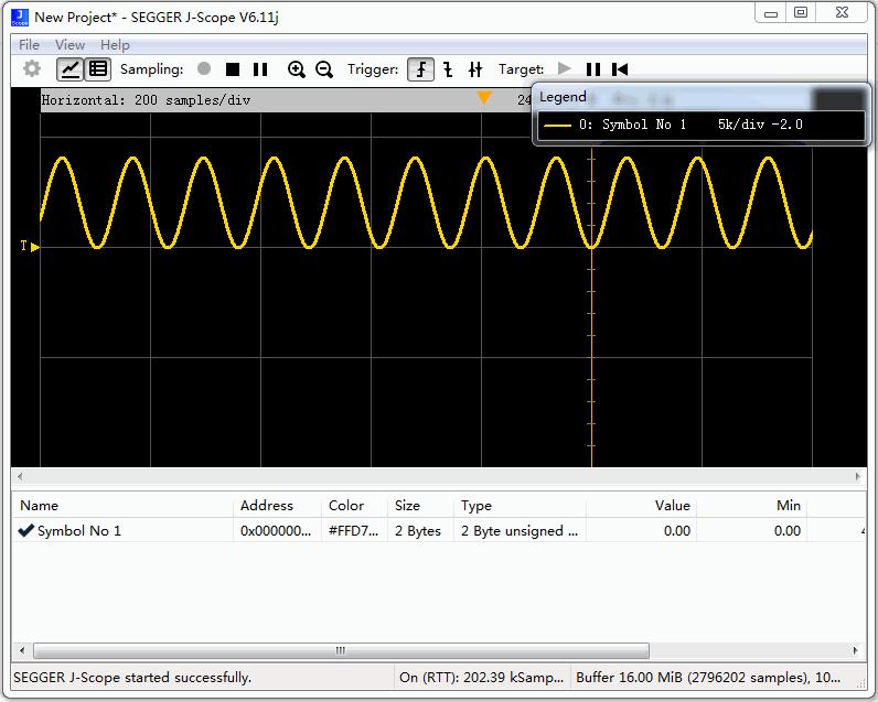 【专题教程第6期】SEGGER的J-Scope波形上位机软件，RTT模式波形上传可飙到500KB/S - 知乎