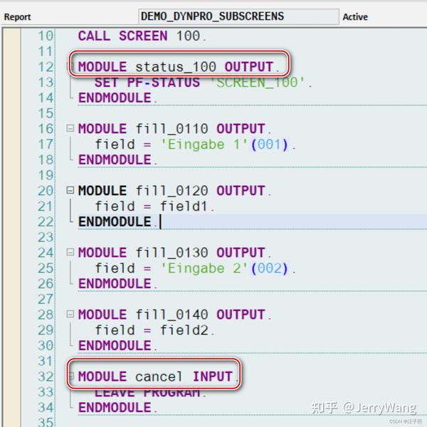 什么是 SAP ABAP 的 Dialog Module - 知乎