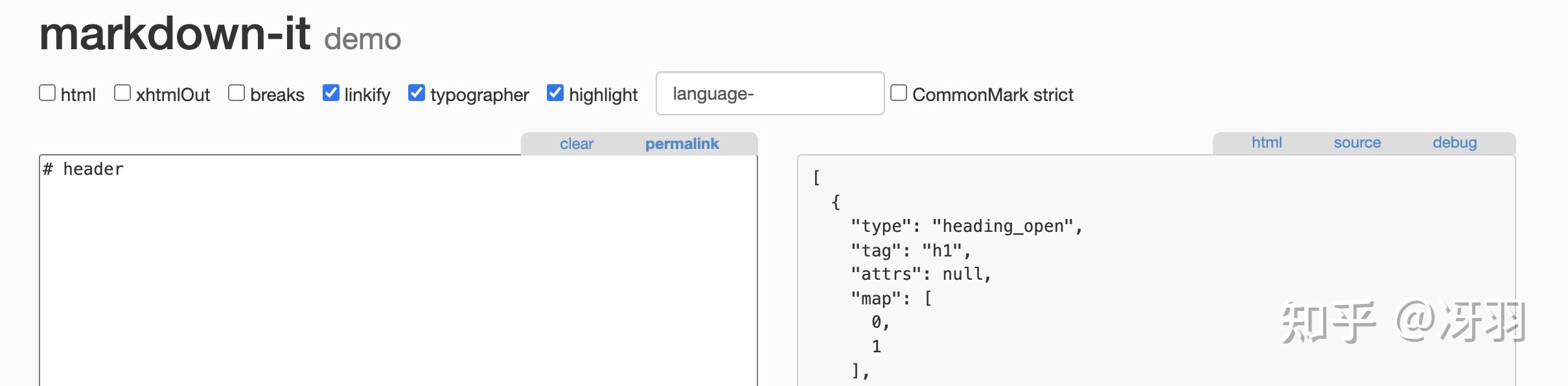 markdown-it 原理解析 - 知乎