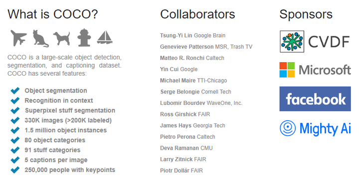 COCO数据集解析 - 知乎