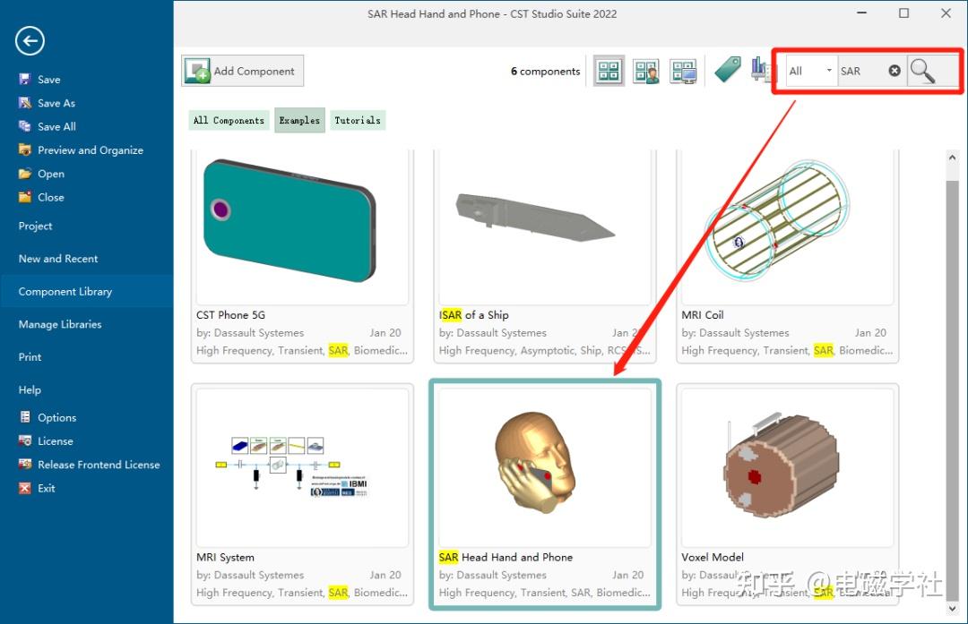 CST仿真指导 | 利用软件自带的示例与教程快速建模仿真 - 知乎