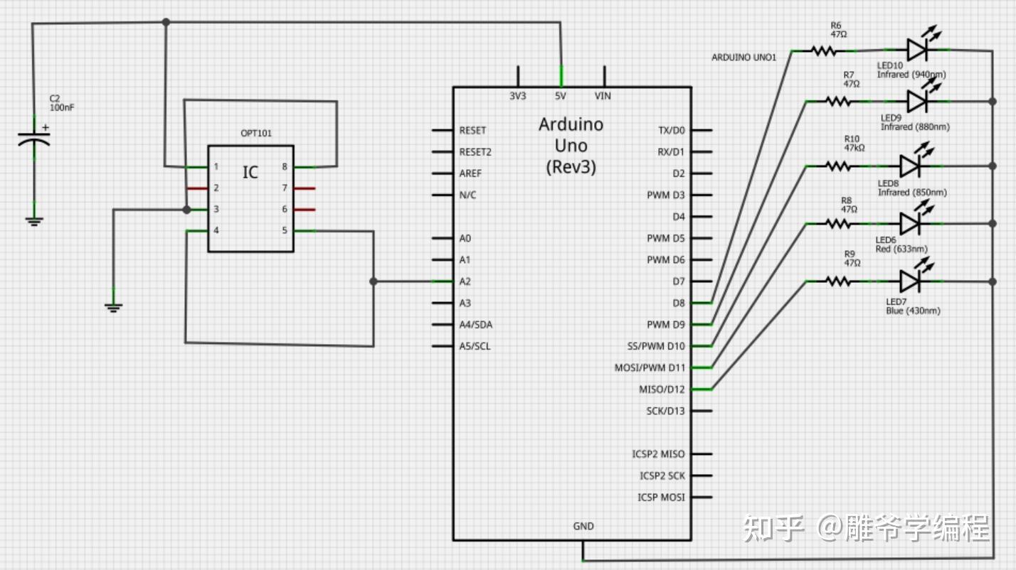 【雕爷学编程】arduino动手做(162) Opt101模拟光照传感器模块 知乎