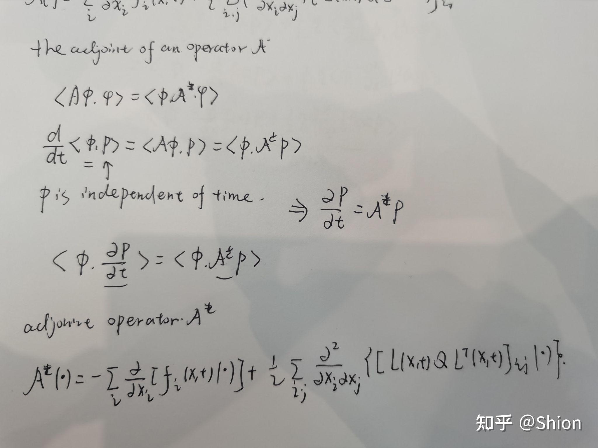 随机动力学（9） 随机微分方程与偏微分方程的关系（一）：fpk方程 知乎 