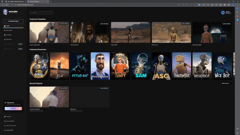 颠覆CG行业的一键出片神器Wonder Studio开放公测，谁都能用了！ - 知乎