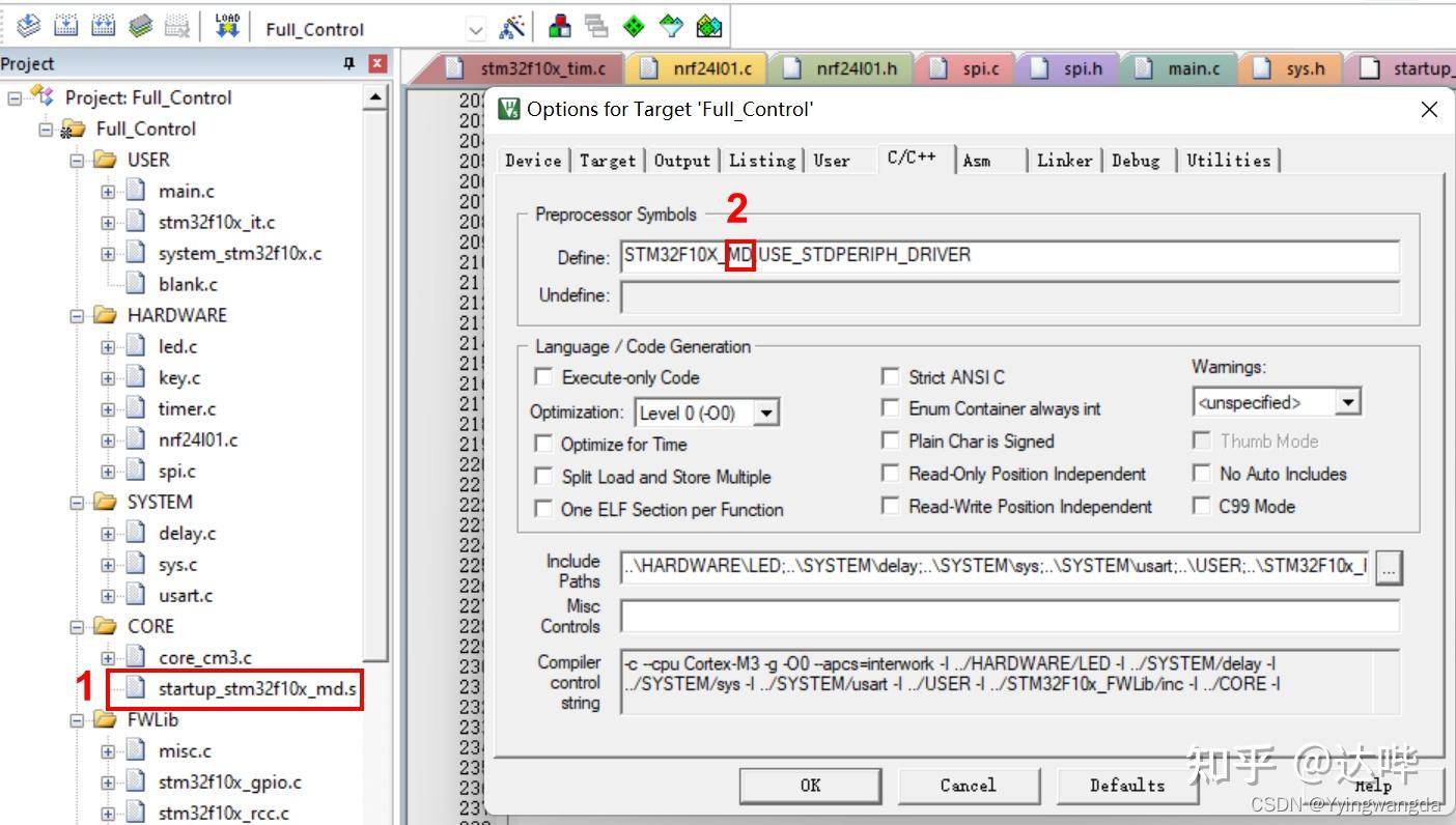 [STM32]STM32不同芯片的KEIL工程修改（以ZET6适配C8T6为例） - 知乎