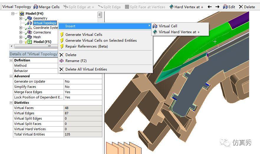 简易几何利用 ANSYS Multizone Meshing创建六面体网格应用案例 - 知乎