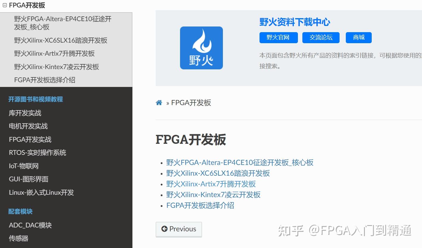 Fpga学习网站、开源网站和论坛网站汇总 知乎 