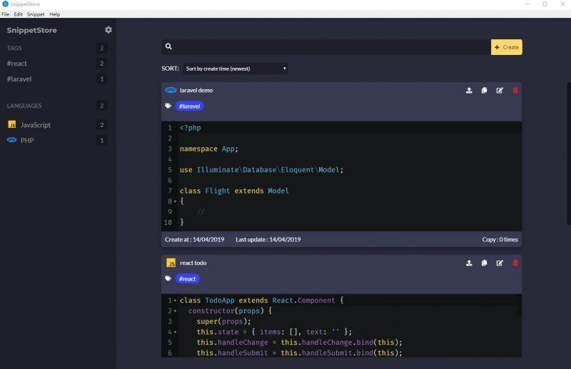 Snippet Store 一款简洁的代码片段管理软件 - 知乎