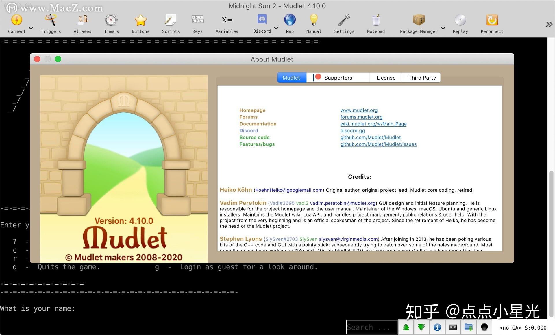 Mudlet for Mac(MUD客户端) - 知乎