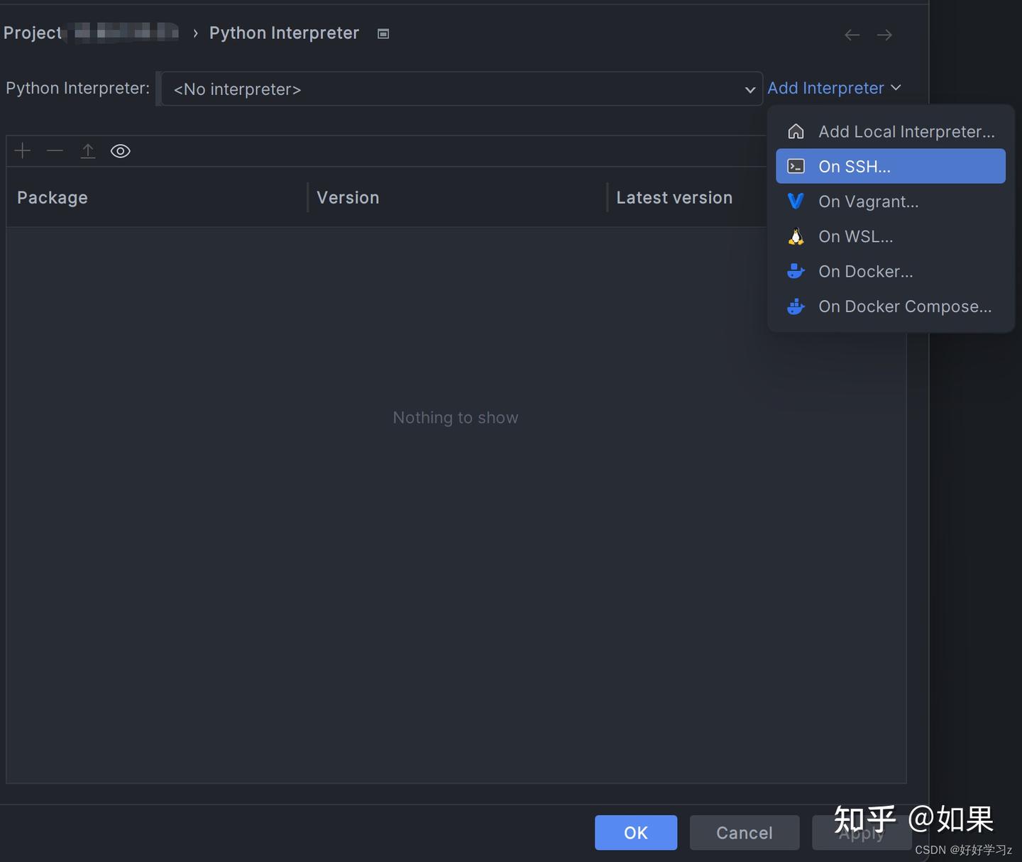 Pycharm2023.2配置远程解释器和远程 Jupyter Notebook、浏览和下载远程服务器文件 - 知乎