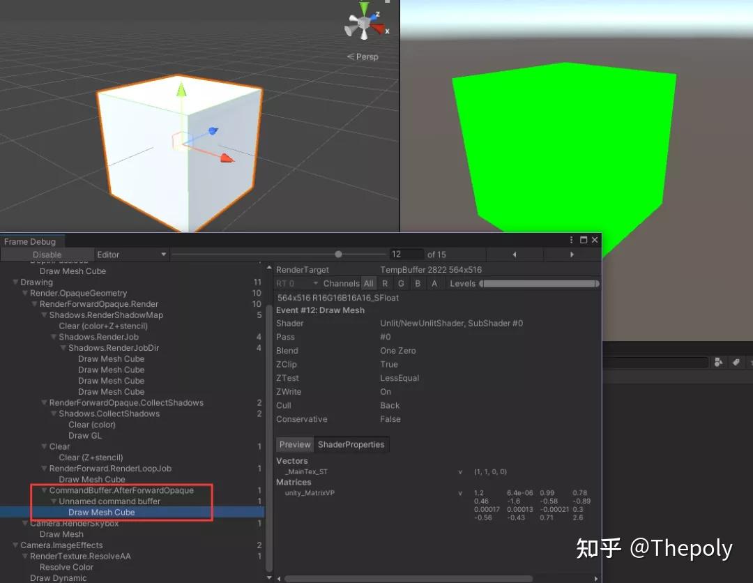 Unity|GrabPass&CommandBuffer&OnRenderImage基础 - 知乎