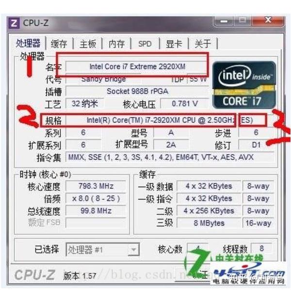 关于ES版的CPU（正显、不显、QS等） - 知乎