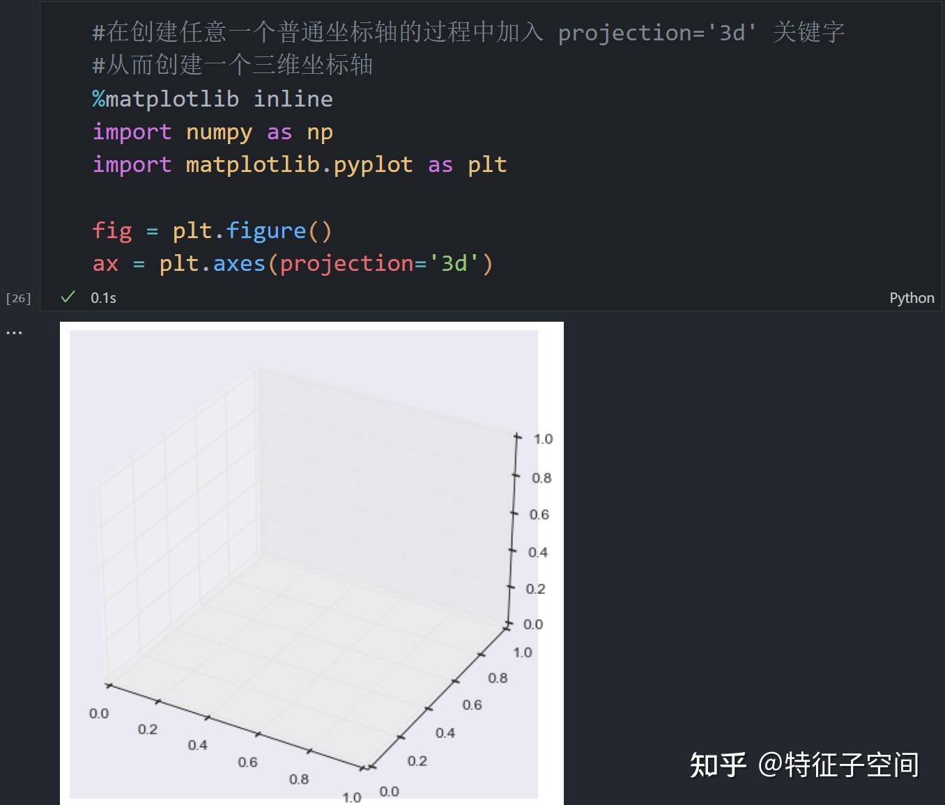 Matplotlib笔记(10)-绘制3维 - 知乎