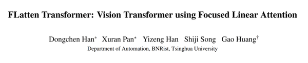 ICCV23｜FLatten Transformer：全新的聚焦式线性注意力模块，助力 ViT 性能再加速！ - 知乎