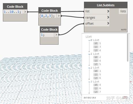 Dynamo中列表基本操作 - 知乎