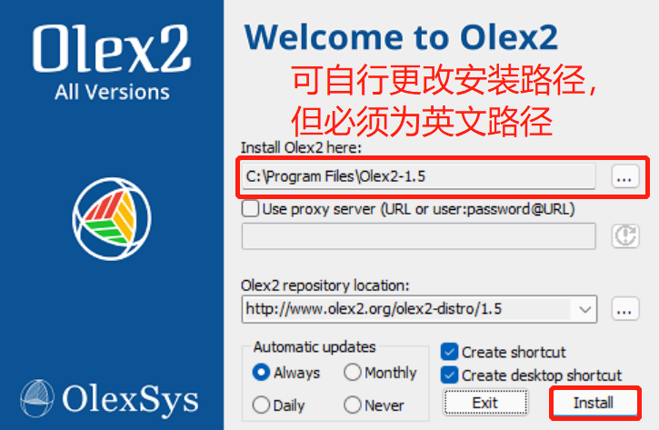 Olex2 详细安装教程 - 知乎