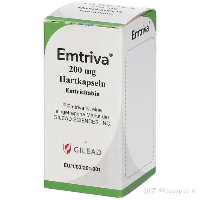 德国 Emtriva 恩曲他滨（Emtricitabin）用于治疗HIV感染 - 知乎