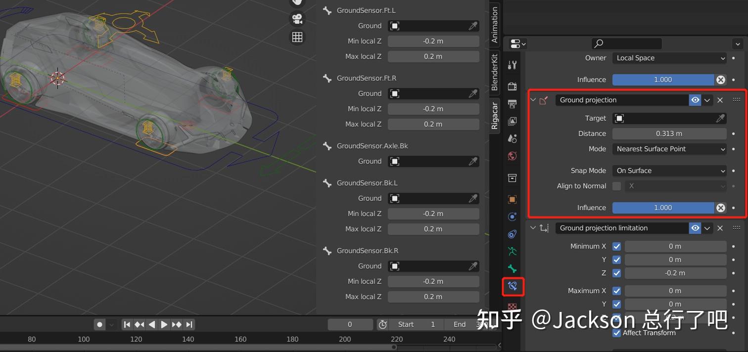 Lv.1 Blender学习记录3 - rigcar插件使用（202209021更至2022090122，已完结） - 知乎