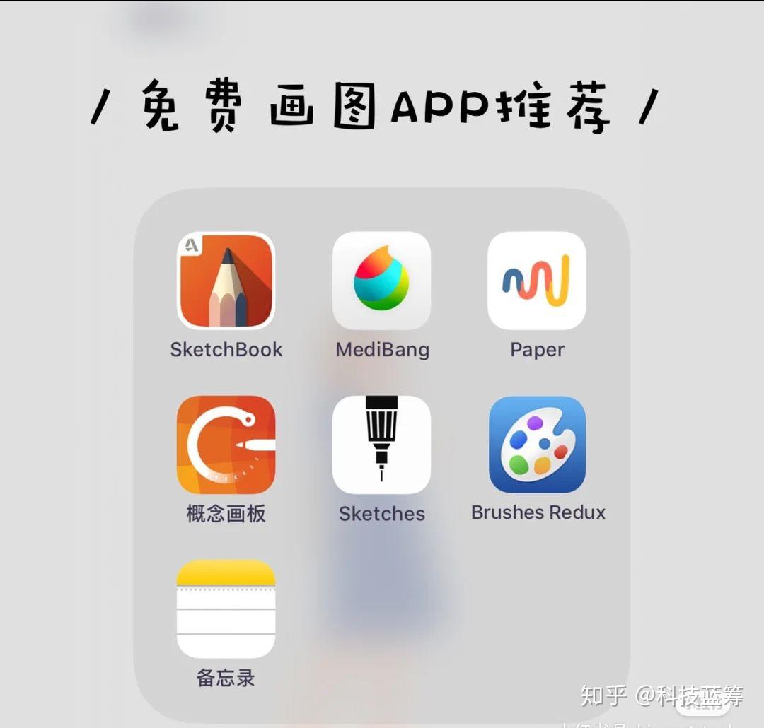 iPad绘画软件推荐！全部都免费，新手必备 - 知乎