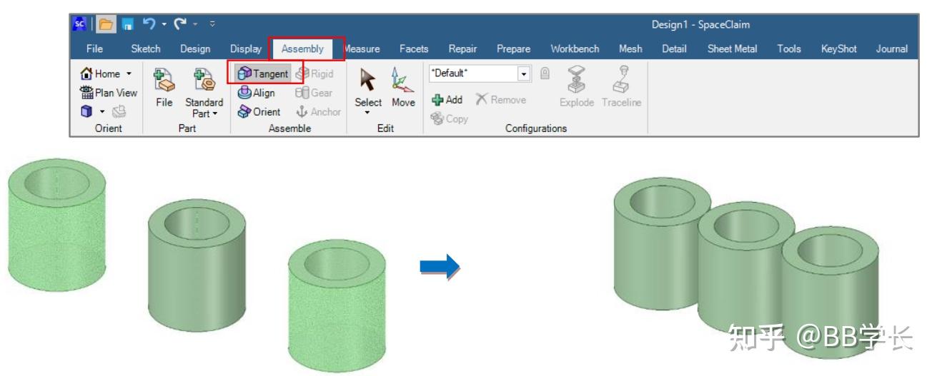 SpaceClaim|03-1案例练习 - 知乎
