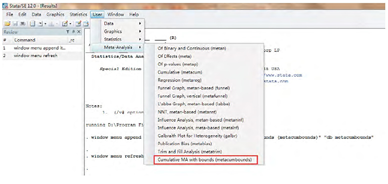 应用Stata软件操作进行试验序贯分析 - 知乎