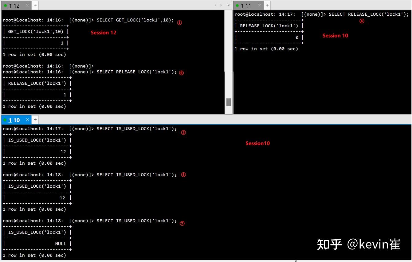 MySQL 用户级GET_LOCK函数锁 - 知乎