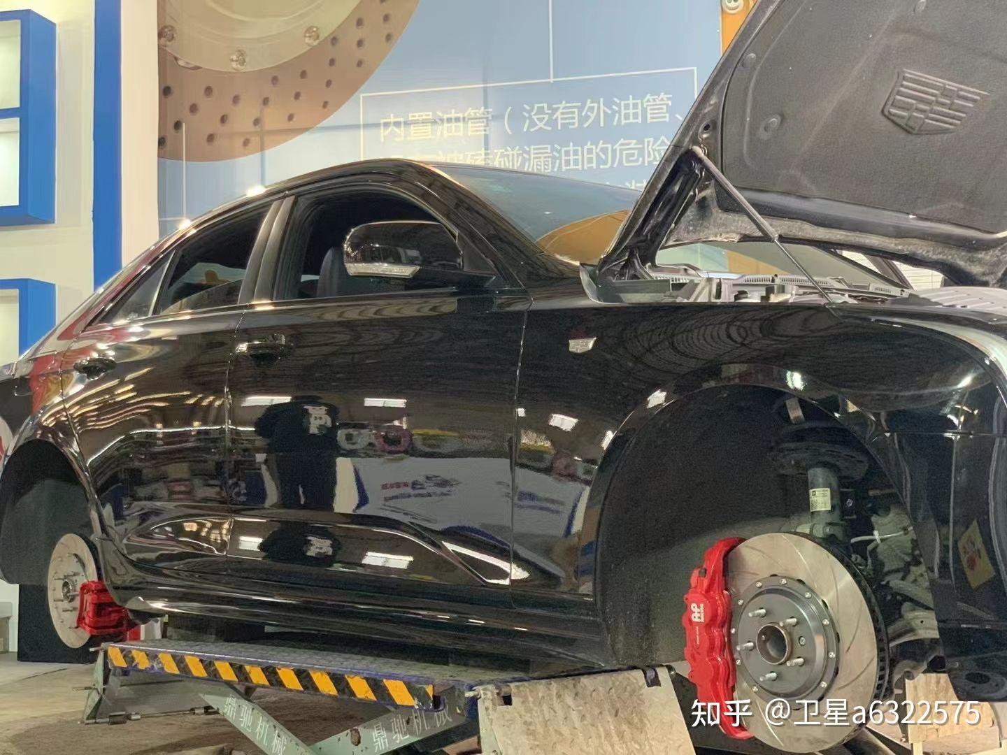 [凯迪拉克CT4刹车改装]AP8520大六卡钳、搭配380MM划线盘 - 知乎