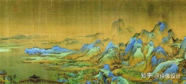 青绿山水的色彩研究 - 知乎