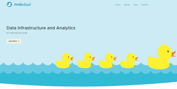 MotherDuck，从 SQLite 走向数据届的 Docker - 知乎