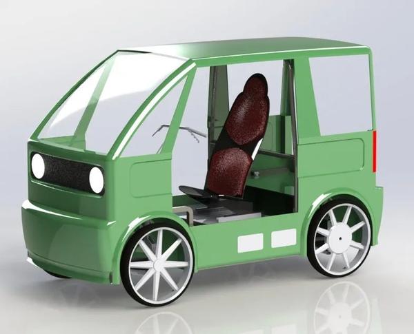 【其他车型】Light quadricycle轻型四轮摩托车3D数模图纸 STEP格式 - 知乎