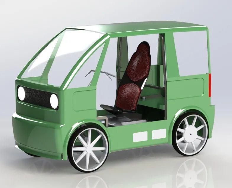 【其他车型】Light quadricycle轻型四轮摩托车3D数模图纸 STEP格式 - 知乎