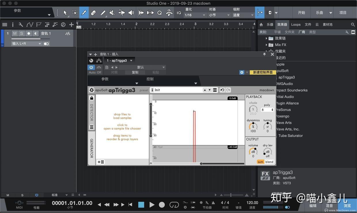 Mac样本音频触发器APULSOFT APTRIGGA3 - 知乎