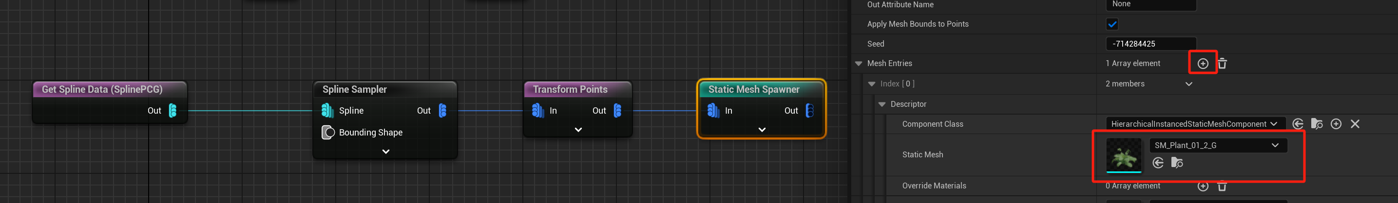 虚幻 自定义范围Spline PCG程序化生成植被 - 知乎