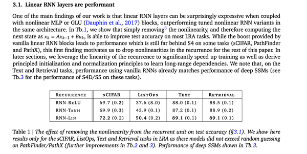 RNN的隐藏层需要非线性吗？ - 知乎