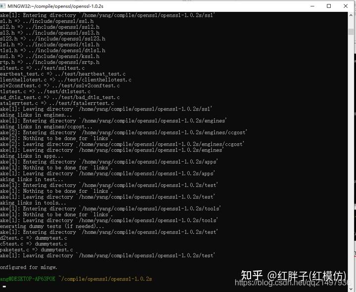 Qt开发笔记：OpenSSL库介绍、windows上mingw32版本的OpenSSL编译模块化 - 知乎