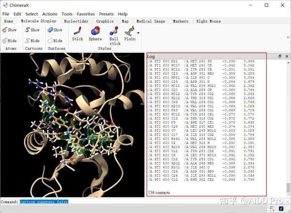 手把手教你使用ChimeraX进行蛋白-配体相互作用的分析与绘图（中篇） - 知乎