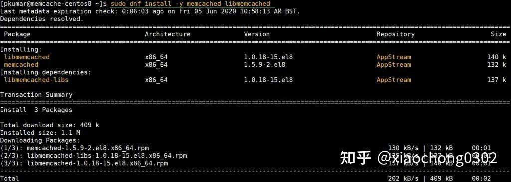 如何在 CentOS 8 上安装 Memcached - 知乎