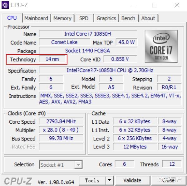 CPU-Z如何识别CPU的制程呢？