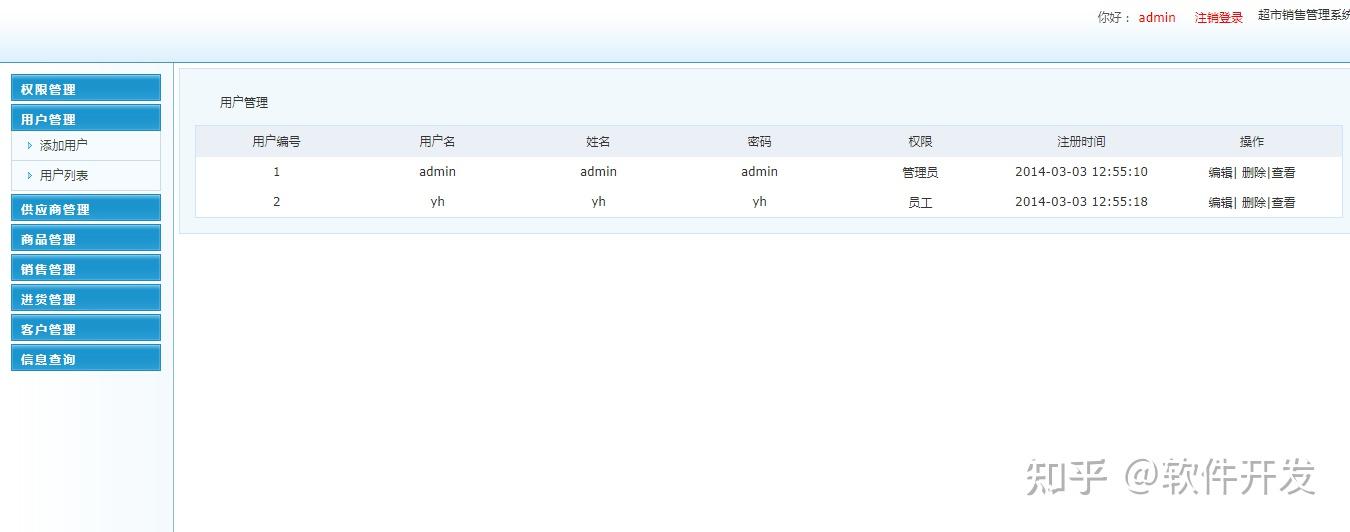 JSP超市管理系统myeclipse开发mysql数据库web结构java编程 - 知乎