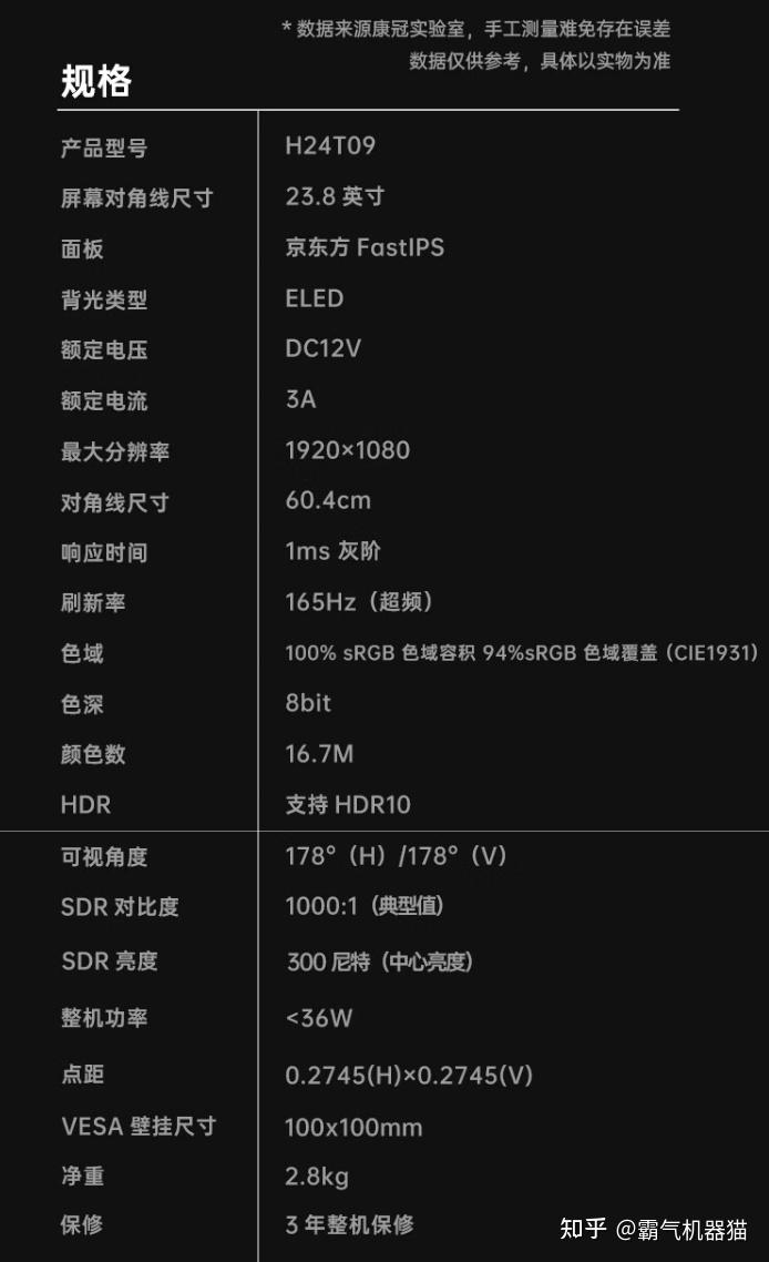 天才与蠢材的一体两面！599元的电竞显示器KTC H24T09体验评测! - 知乎