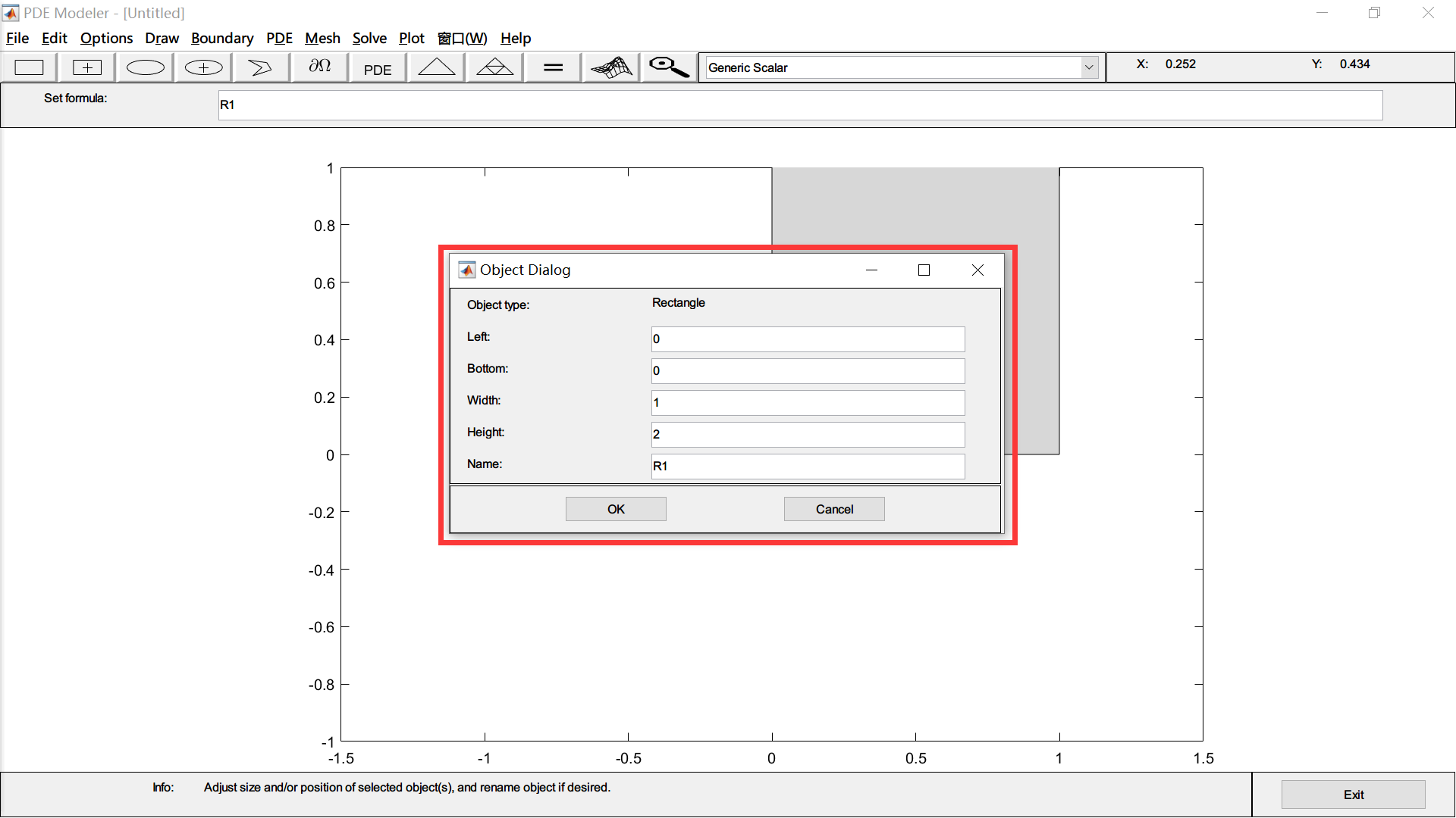 MATLAB 偏微分方程工具箱 pdetool 入门教程 - 知乎
