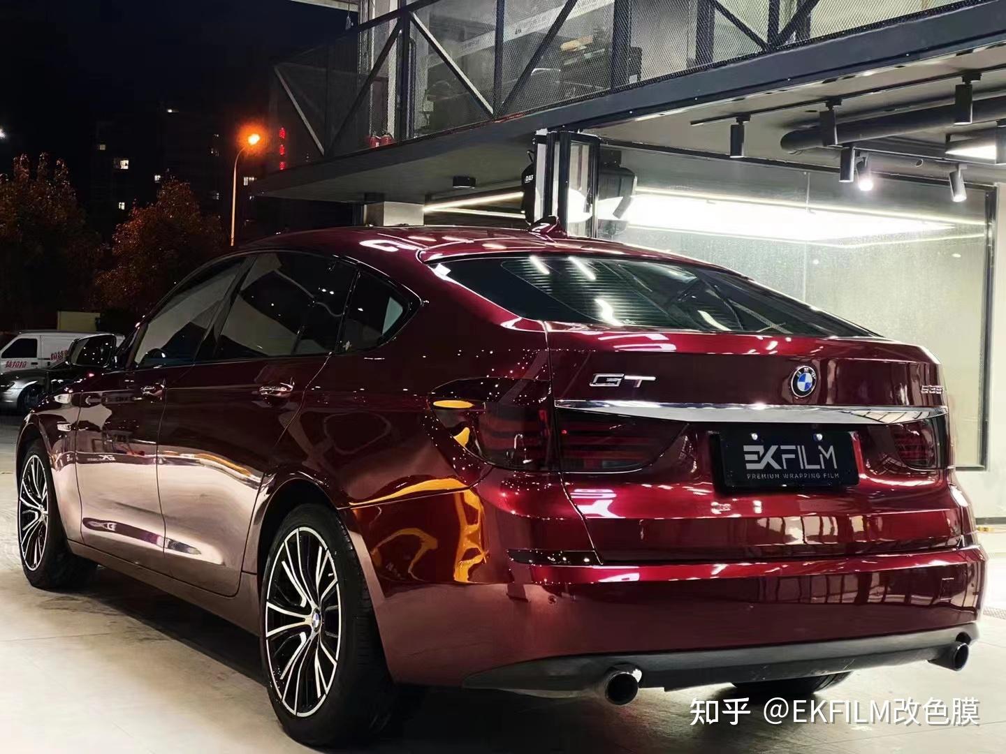 宝马EKFIlM改色膜魂动红，如水嫩玫瑰般娇艳欲滴的红 - 知乎