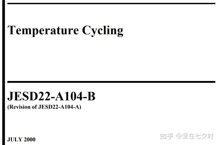微电子行业JEDEC标准和部分原版文件的详解； - 知乎